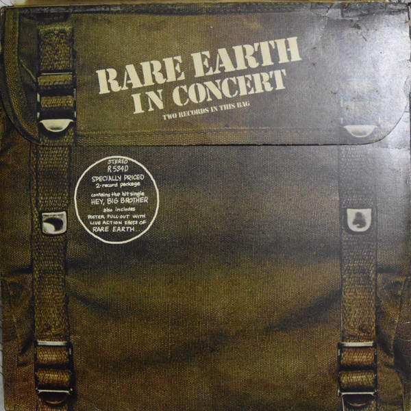 Rare Earth – Rare Earth In Concert - Vinyl Tavern